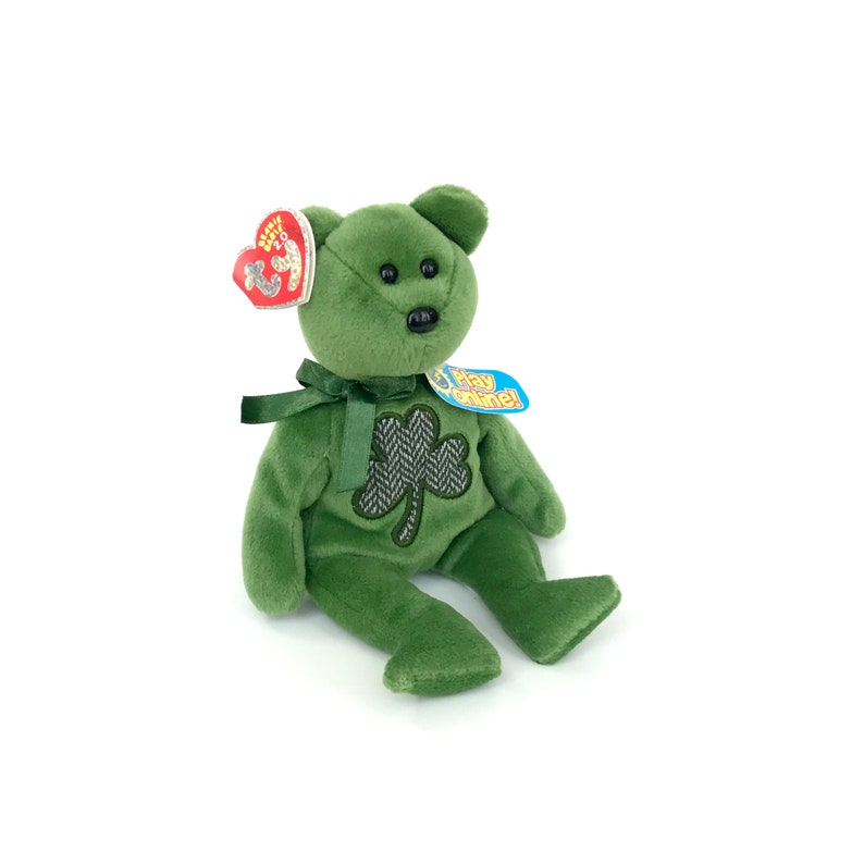 TY Luckier the Bear // Beanie Baby 2.0 - Etsy