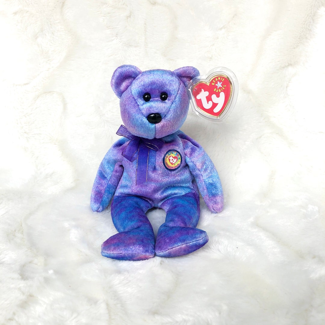 Vintage TY "clubby Iv" the Bear (2001) Beanie Baby - Etsy