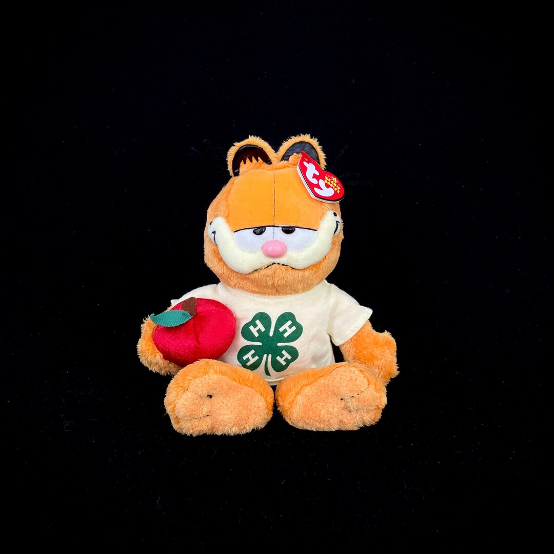 TY "4-h" Garfield Beanie Baby // 4-H Club Exclusive - Etsy