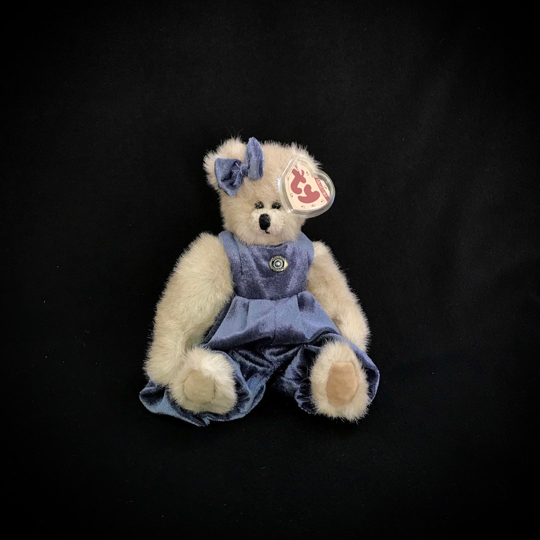 Vintage TY "cassie" the Bear // the Attic Treasures Collection - Etsy