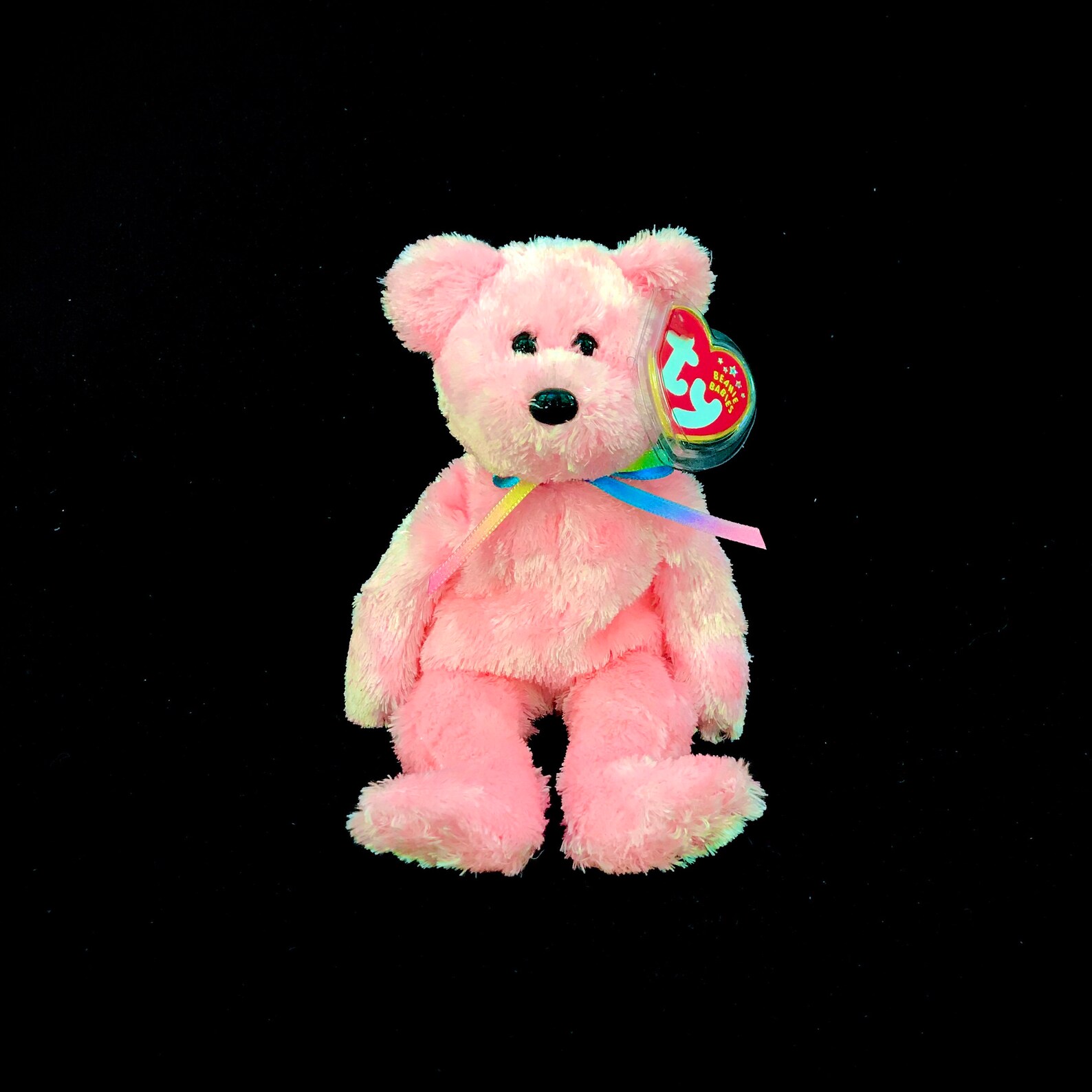 Vintage TY "sherbet" the Bear // Beanie Baby - Etsy