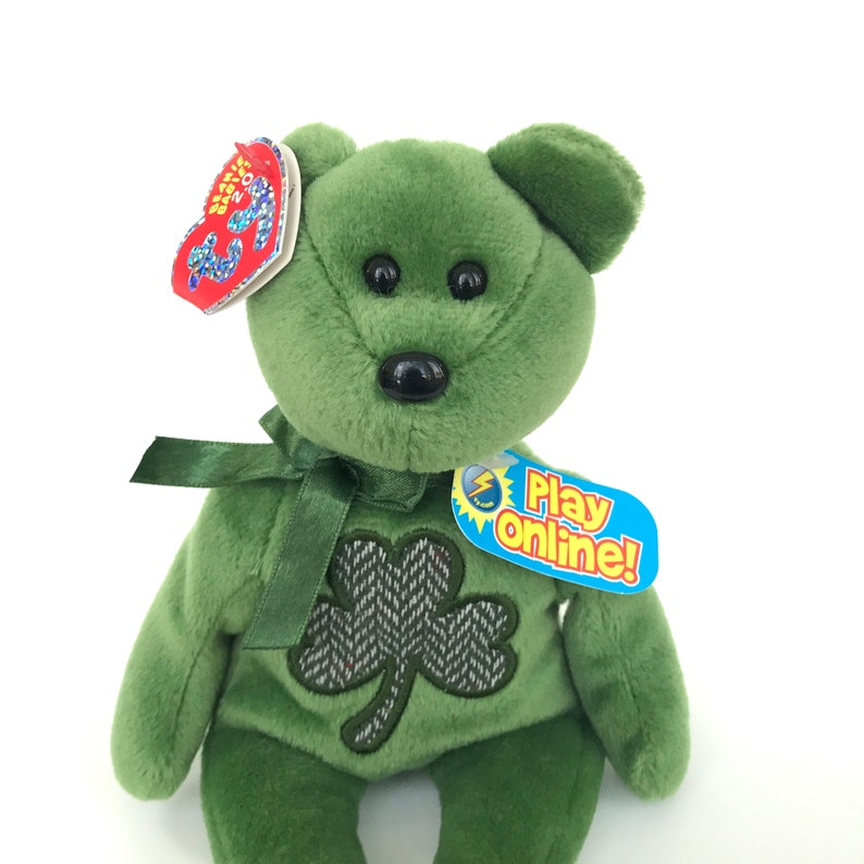 TY Luckier the Bear // Beanie Baby 2.0 - Etsy