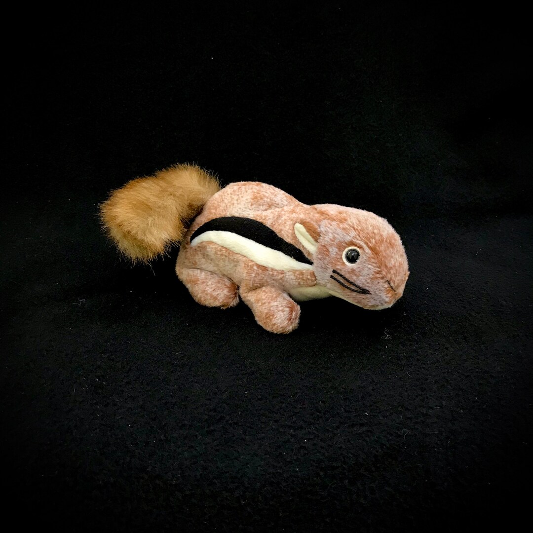 Vintage TY "chipper" the Chipmunk (1999) Beanie Baby - Etsy