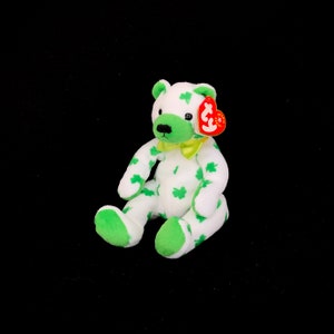 TY Clover the Bear 2001 Beanie Baby - Etsy