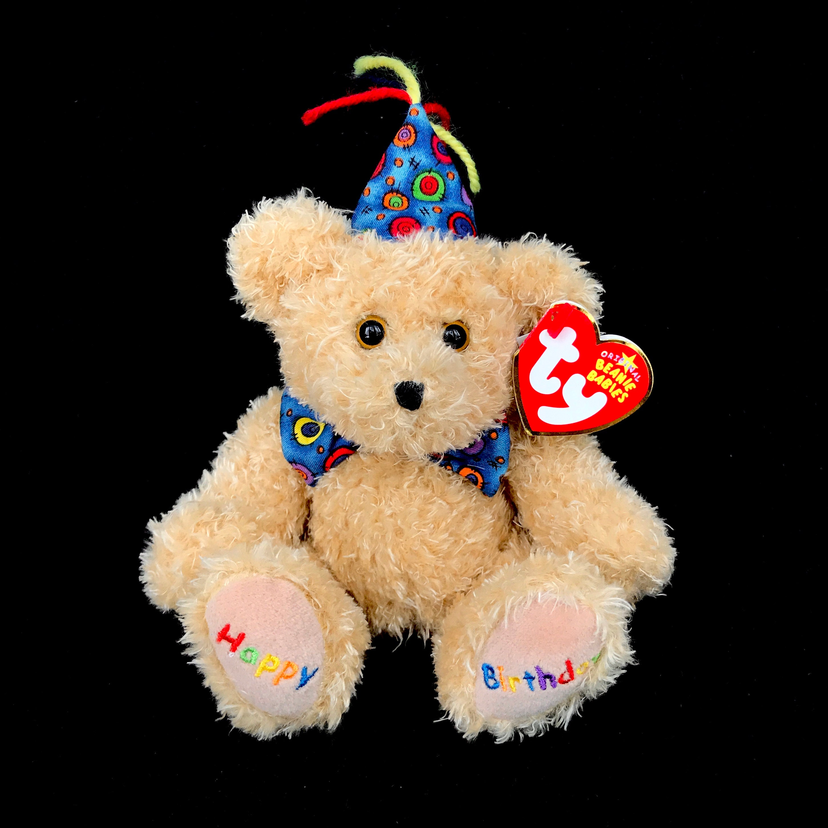 Vintage TY "happy Birthday" the Bear // Beanie Baby - Etsy