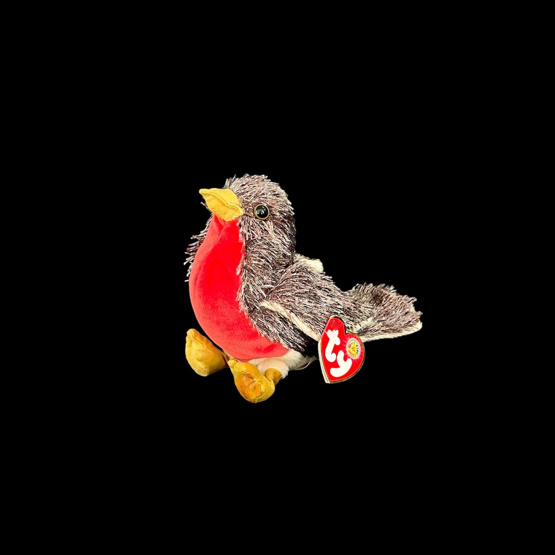 TY serenade the Robin // Beanie Baby - Etsy