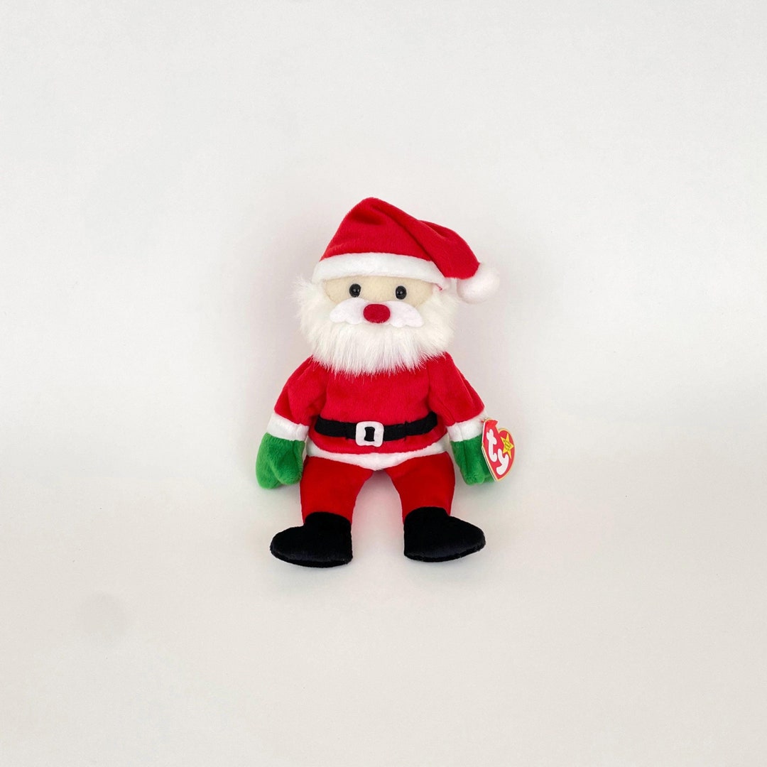 Vintage TY "santa" (1998) Beanie Baby - Etsy