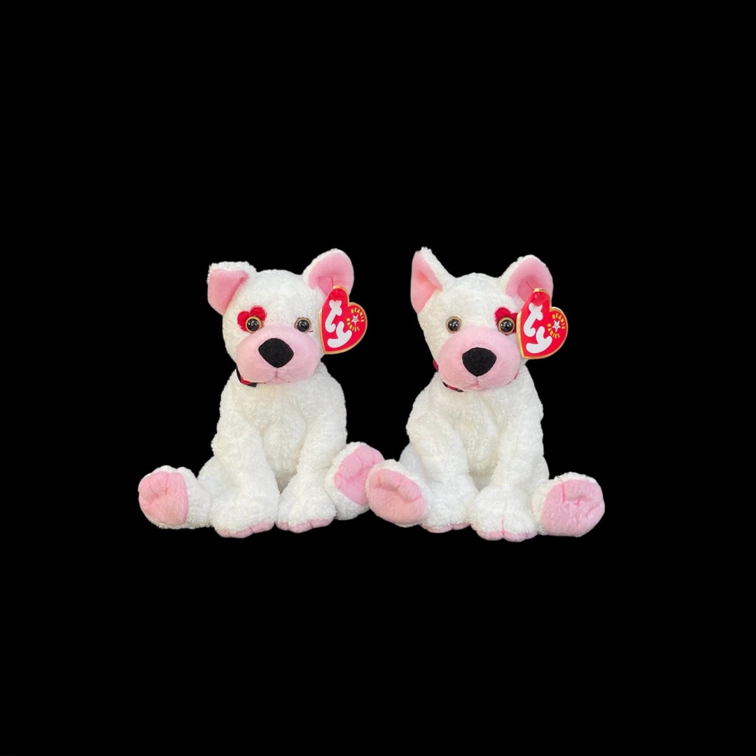 Vintage TY "cupid" the Dog (2001) Beanie Baby - Etsy