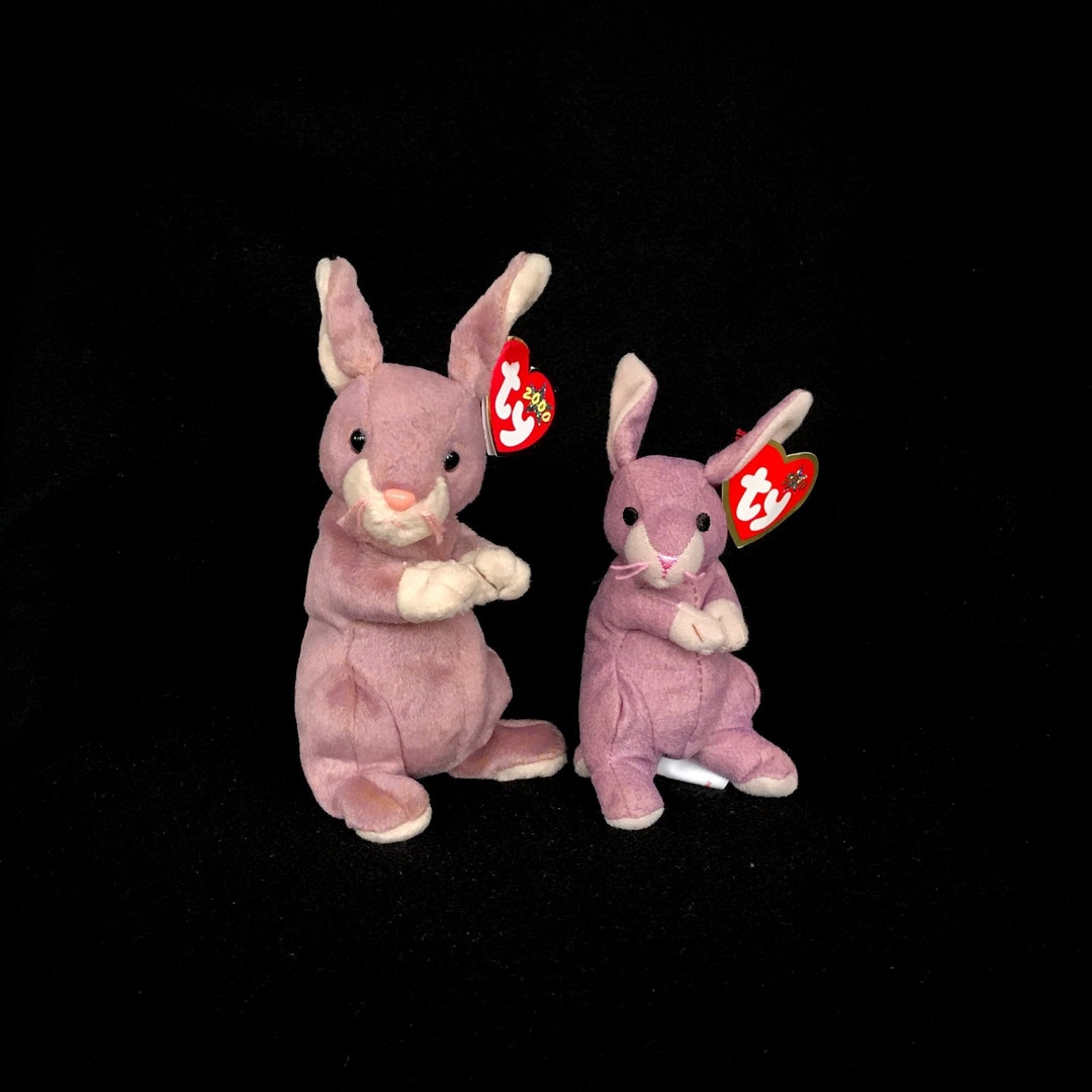Vintage TY "springy" the Lavender Bunny (2000) Beanie Baby - Etsy