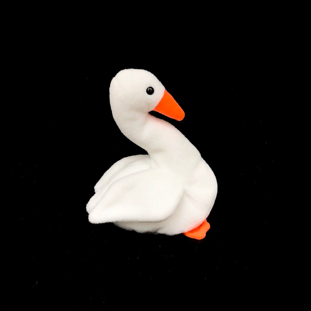 Vintage TY gracie the Swan 1996 Beanie Baby - Etsy