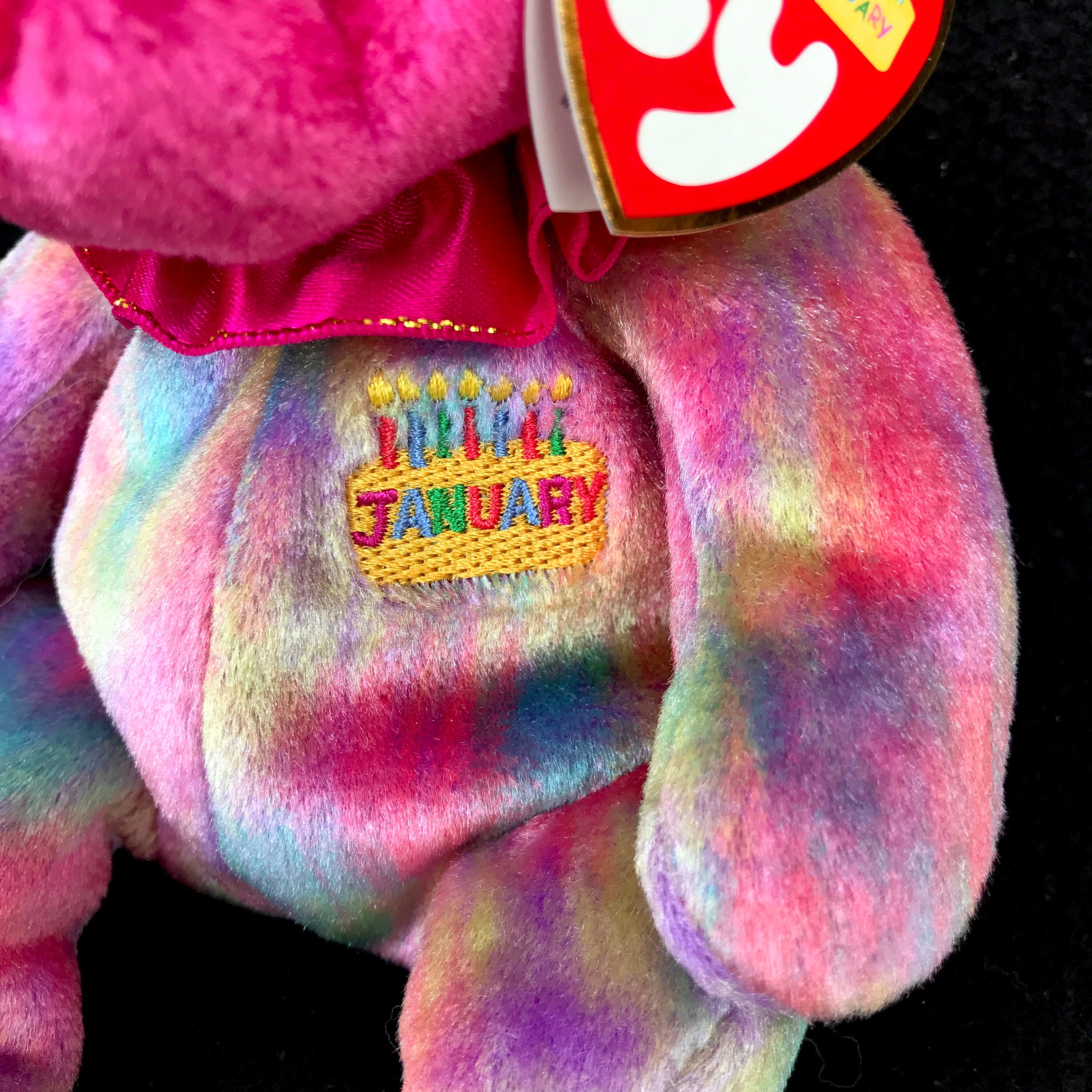 Vintage TY january the Birthday Bear 2001 Beanie Baby Etsy