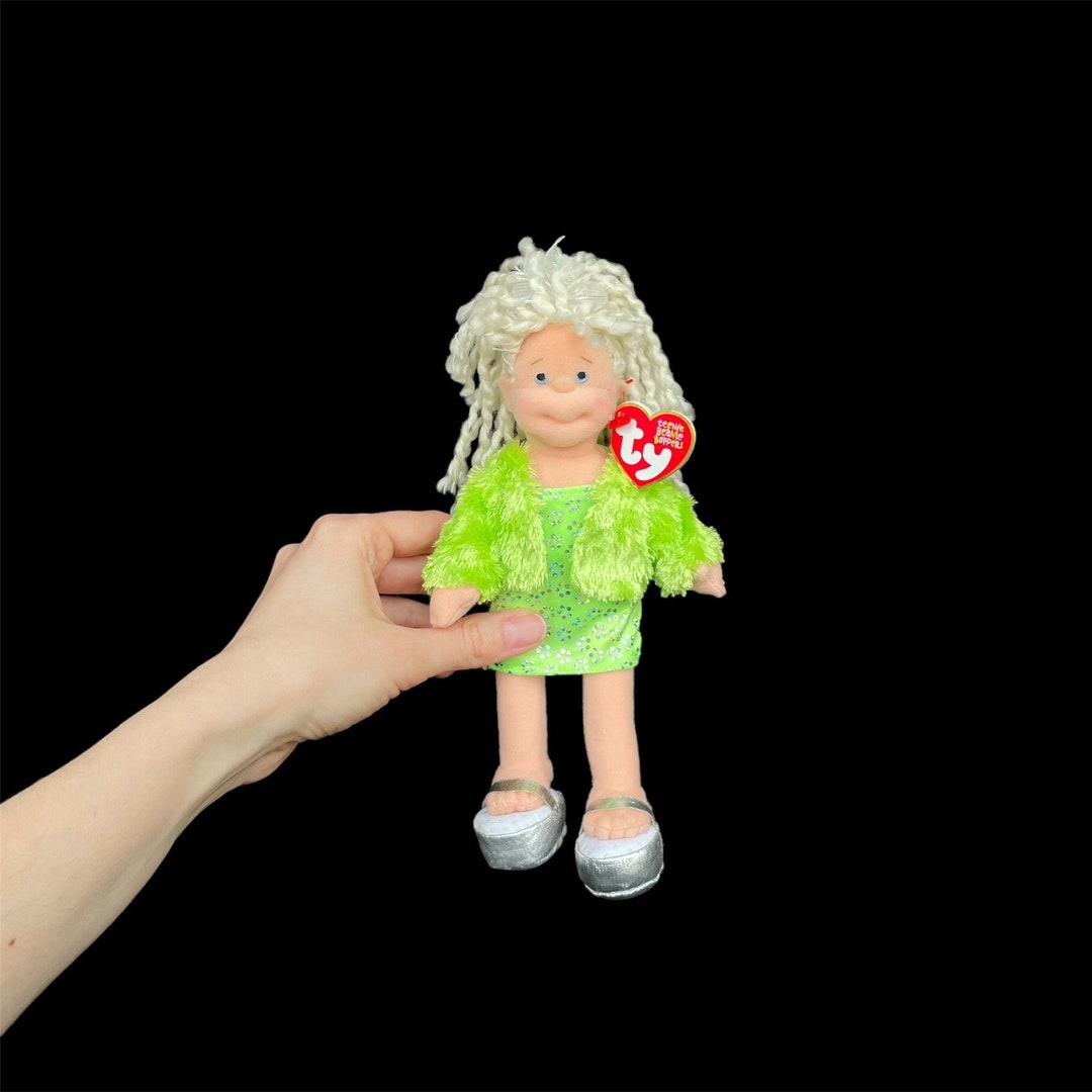 Vintage TY "glitzy Gabby" the Teenie Beanie Bopper (2002) Plush Doll ...