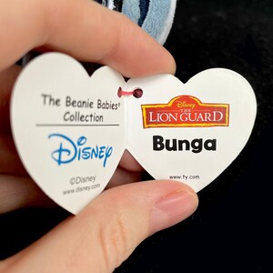 TY bunga From 'the Lion Guard' // the Beanie Babies Collection - Etsy