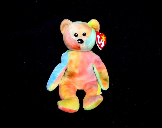 TY Garcia the Bear (1995) Beanie Baby - Etsy