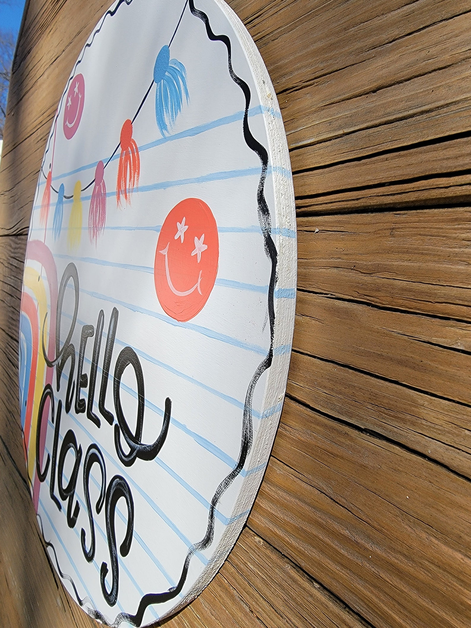 Hello Class Door Hanger, Classroom Décor, Teacher Door Hanger ...
