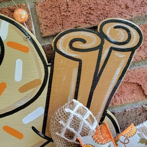 Fall Door Hanger,pumpkin Spice Door Hanger, Fall Door Wreath ...