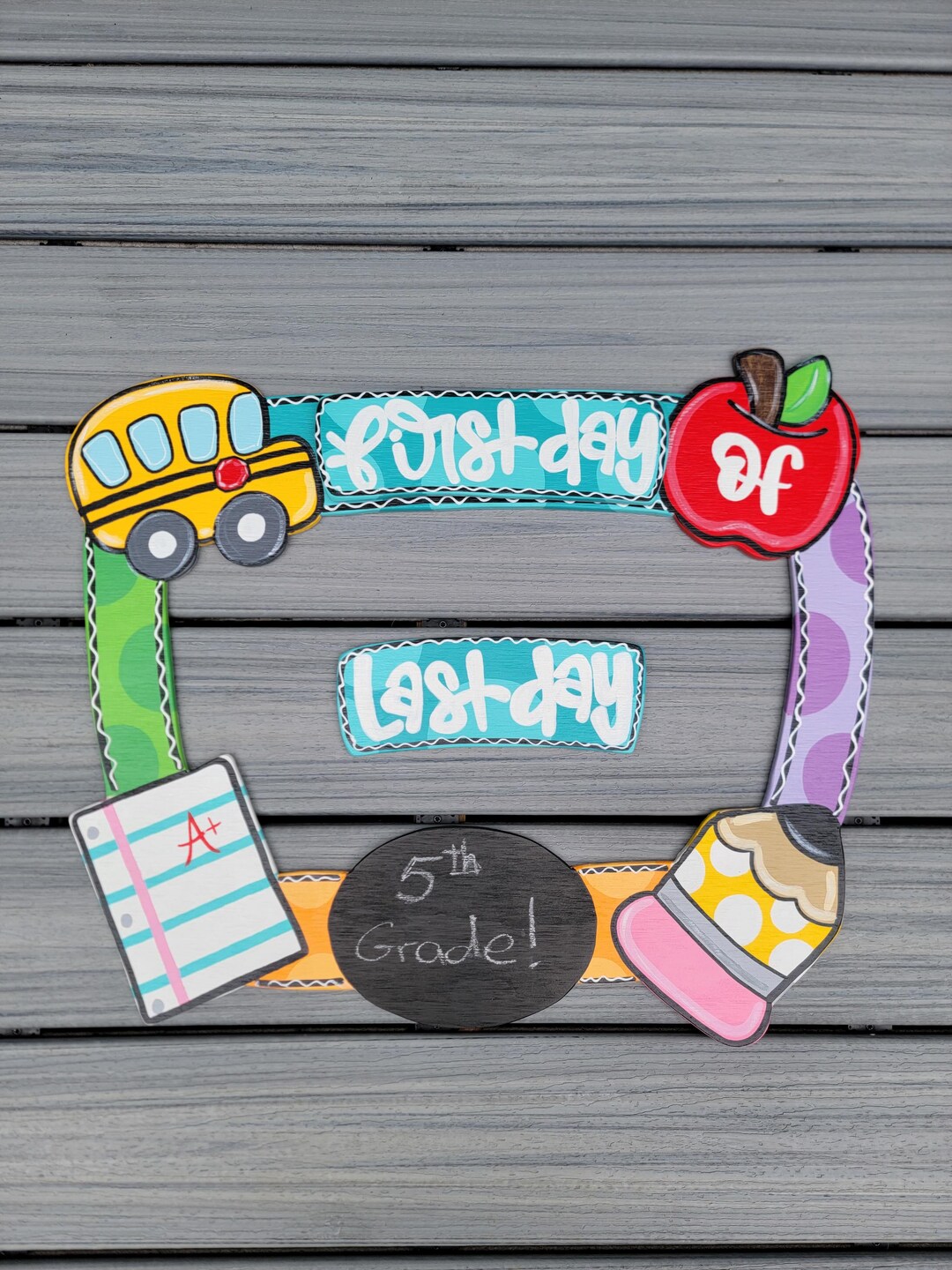 First Day of School Door Hanger, Back to School Door Hanger, Classroom ...