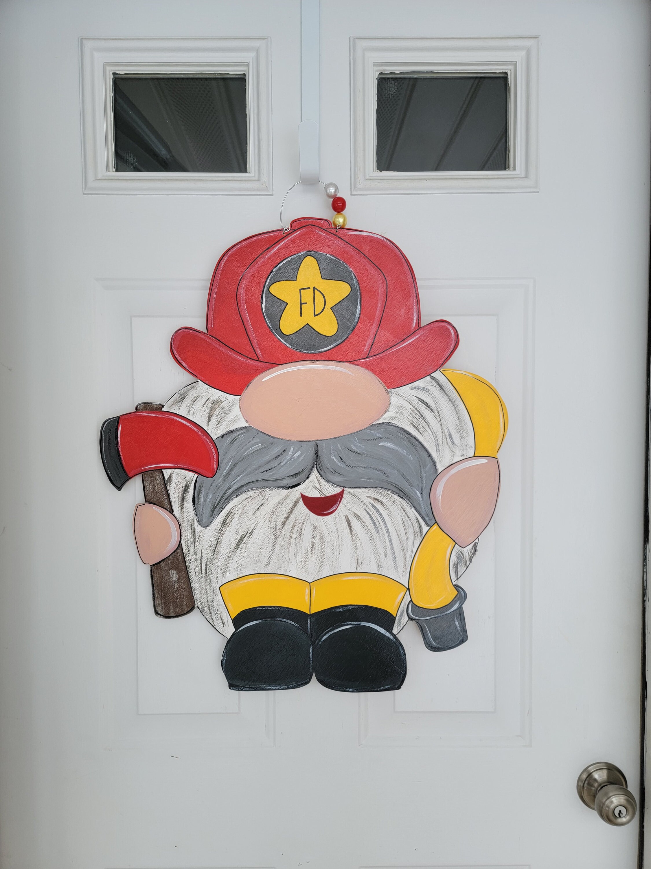 Fireman Door Hanger Law Enforcement Sign First Responder - Etsy