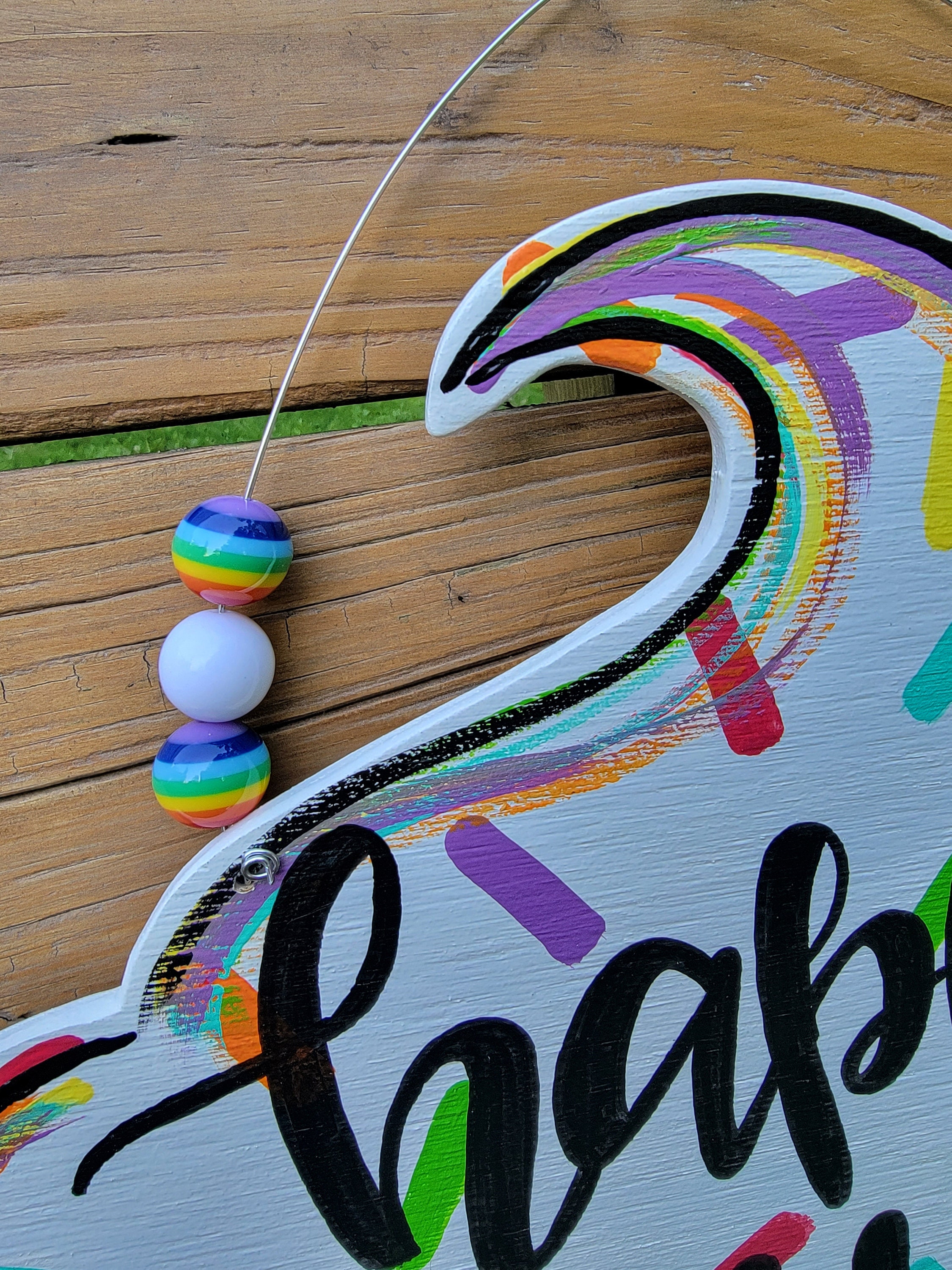 Happy Birthday Door Hanger, Chalkboard Birthday Sign, Cupcake Door ...