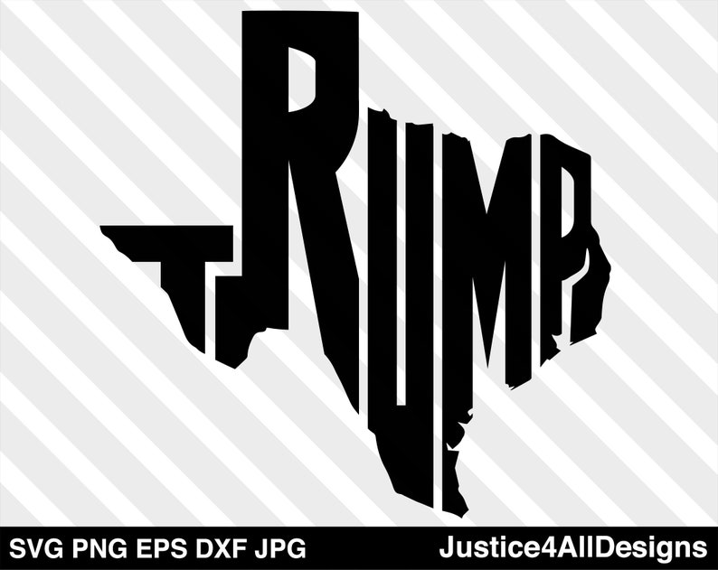 Trump Texas Digital Download SVG Png Dxf Eps Jpg Cricut - Etsy