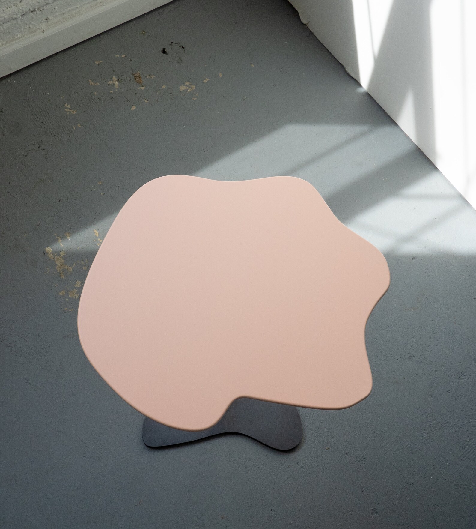 Coco Pink Lacquered Side Table, Unique Curvy Wavy Bedside Table - Etsy