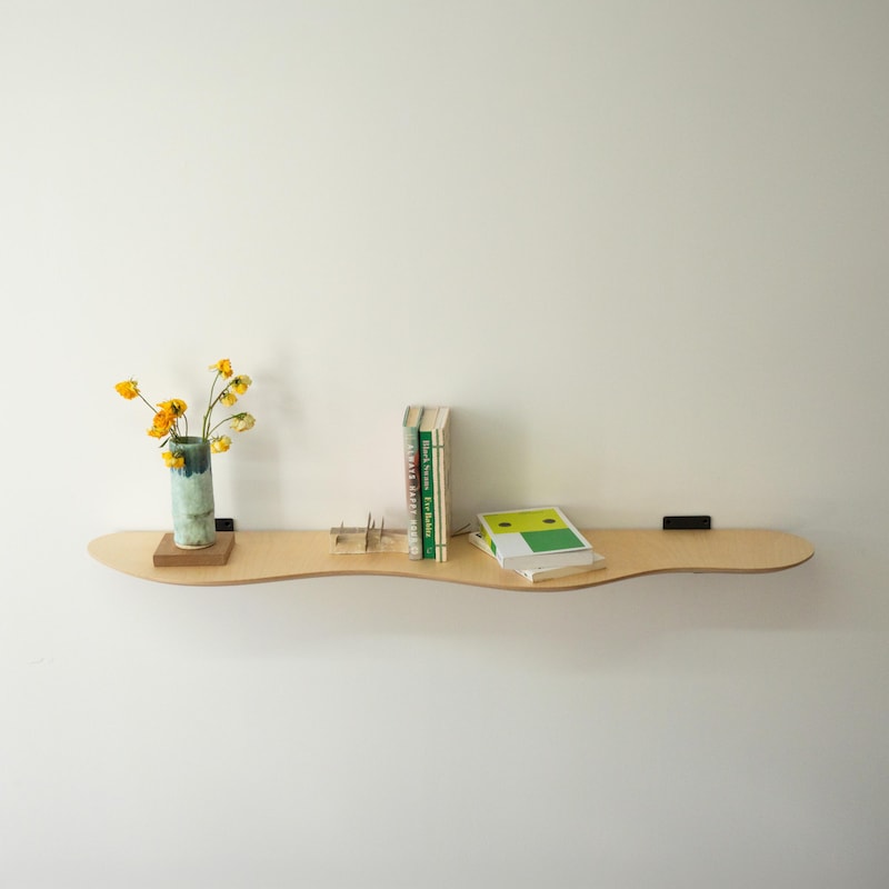Squiggly Wood Shelf - Etsy