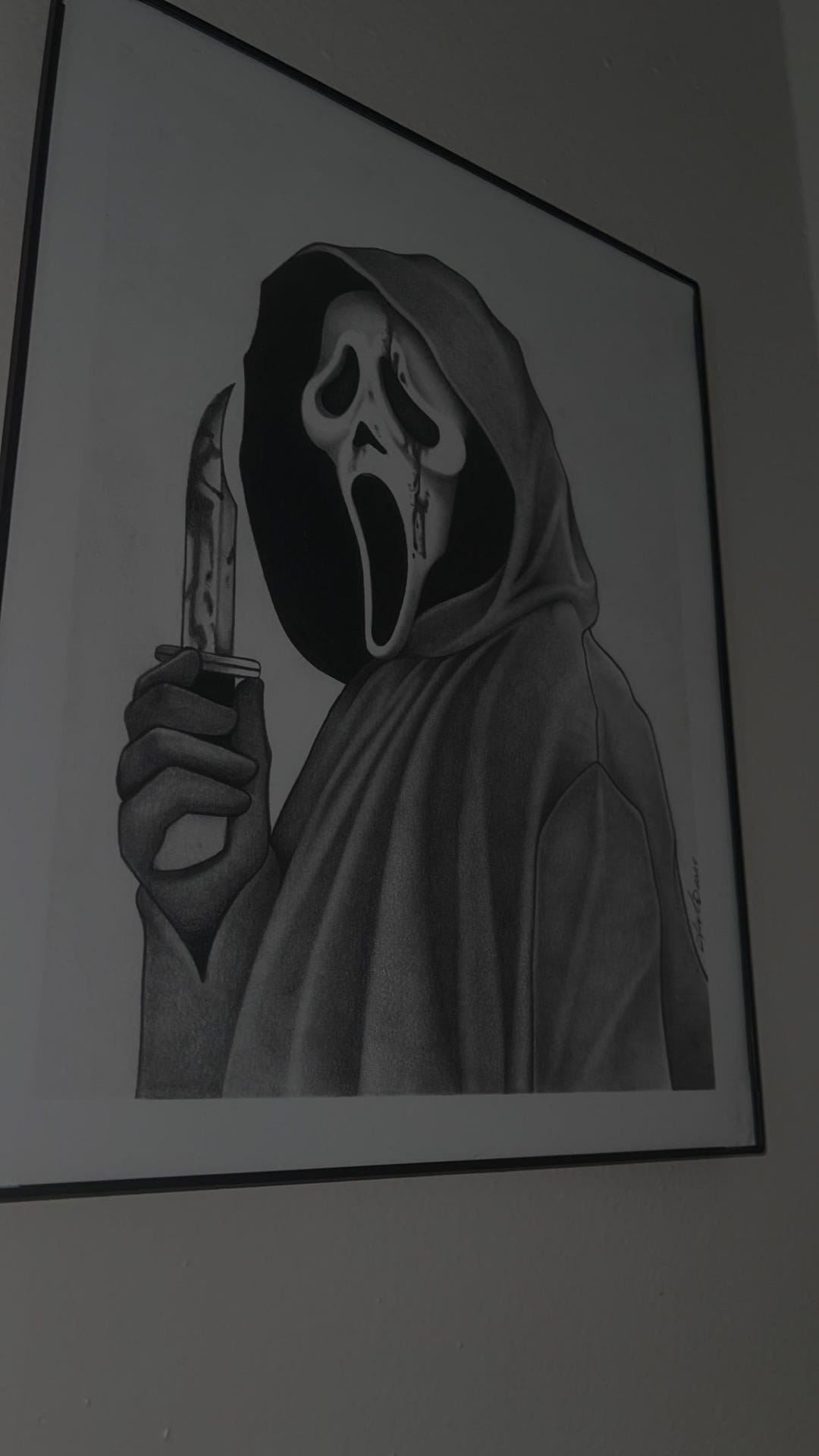 Ghostface Print - Etsy