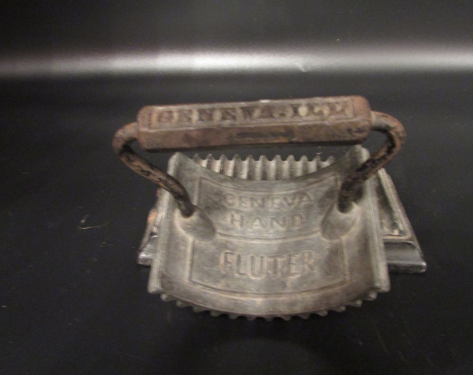 1866 Geneva Hand Fluter and Base - Etsy