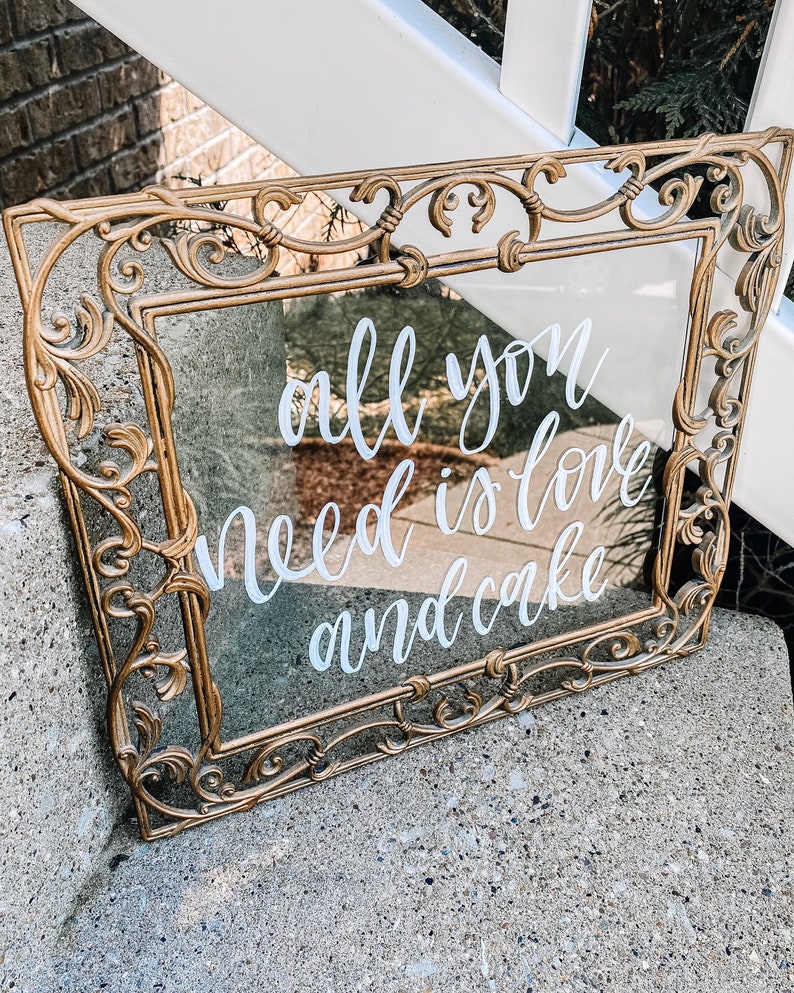 CUSTOM Acrylic Wedding Event Sign, Custom Acrylic Wedding Sign, Bridal ...