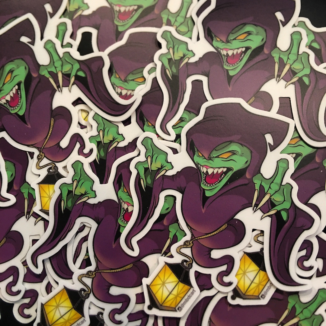 4" Ghoul Sticker - Etsy