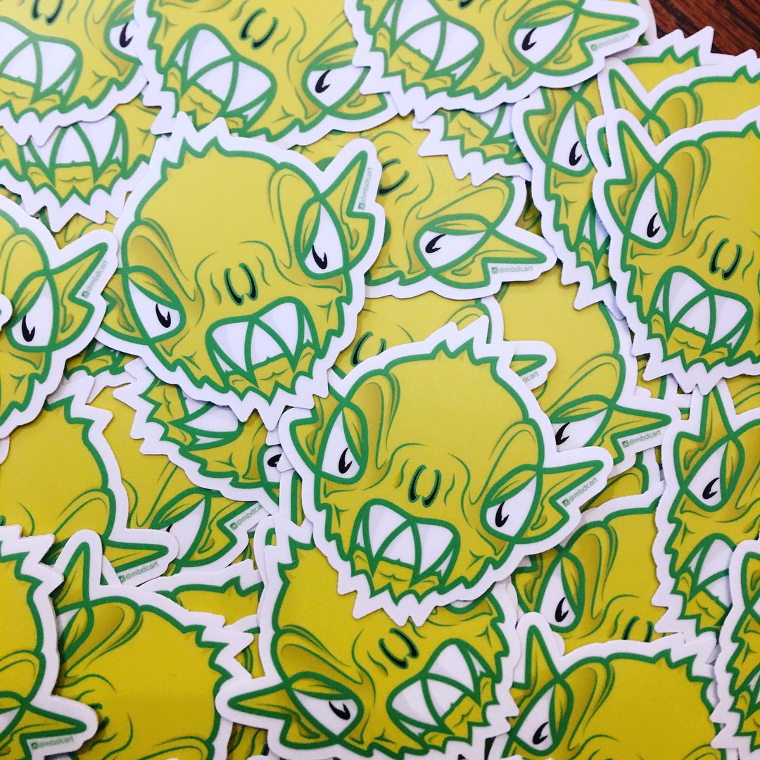 3" Vinyl Bat Sticker - Etsy