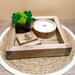 Wooden Tray Rustic Tray for TV Remotes Tray for Household Items ...