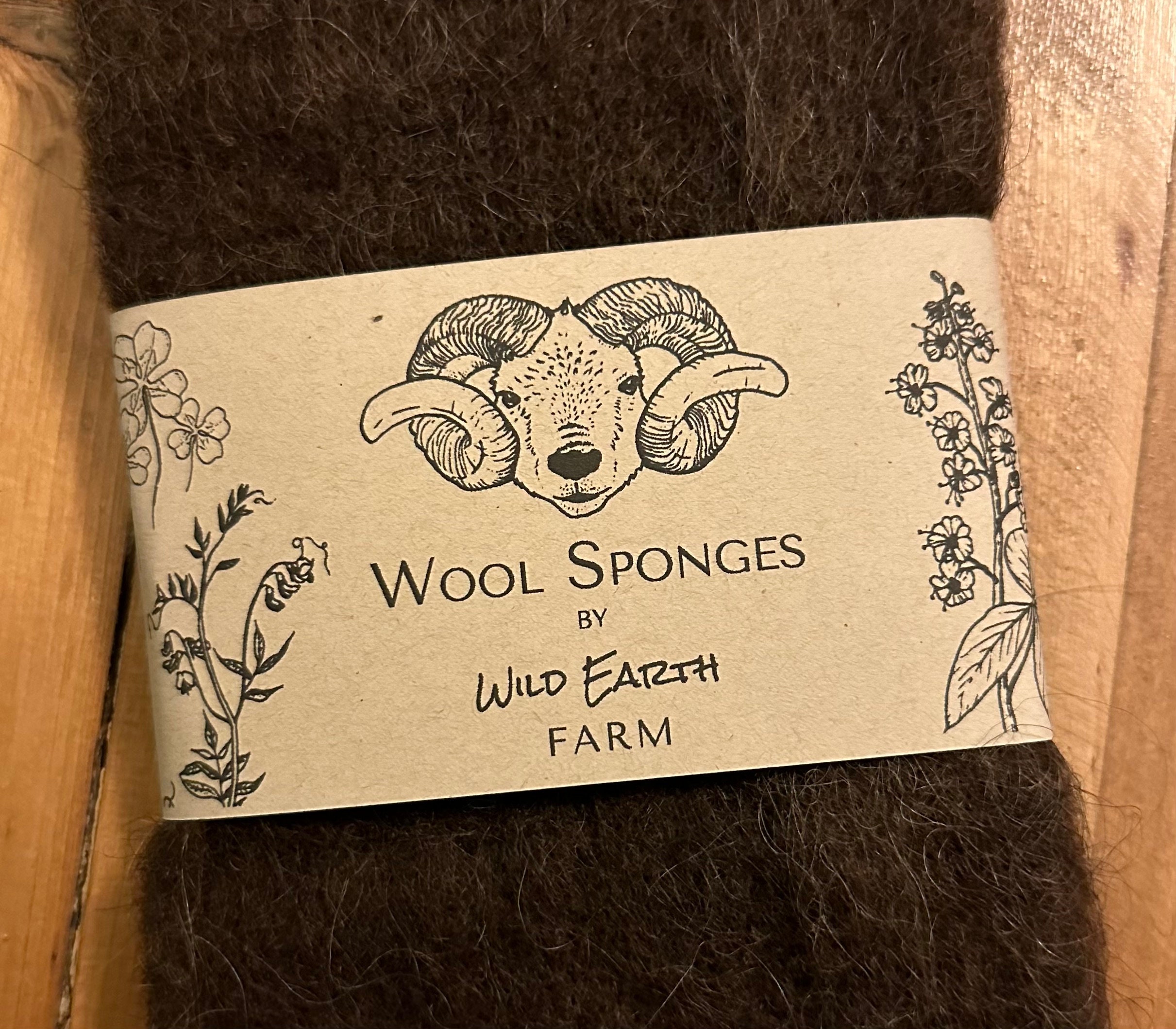 Eco Wool Dish Sponge - Etsy