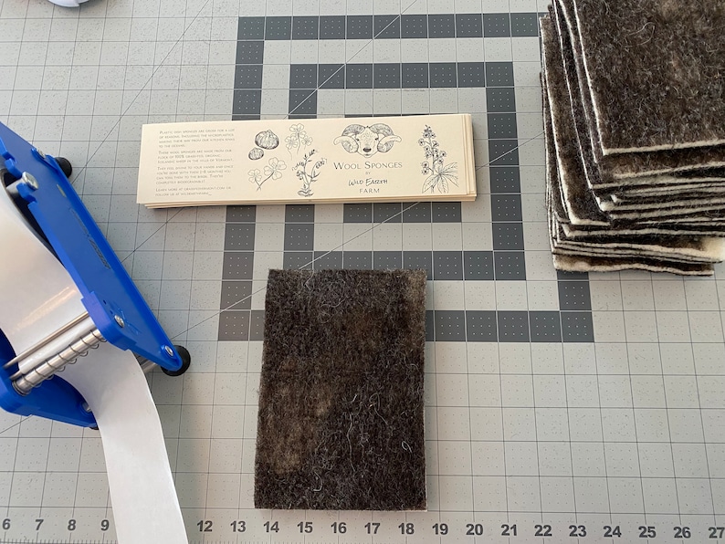 Eco Wool Dish Sponge - Etsy