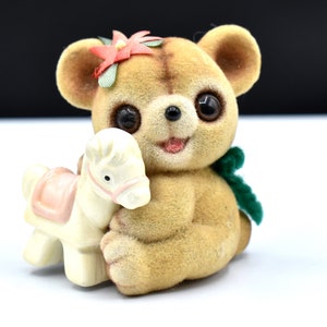 Fuzzy Flocked - Etsy