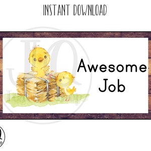 Printable, Farm Theme Behavior Chart, Classroom Behavior Chart ...