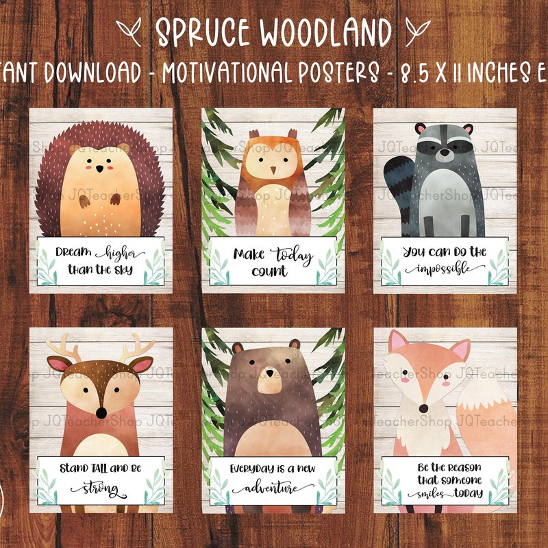 Woodland Theme - Etsy