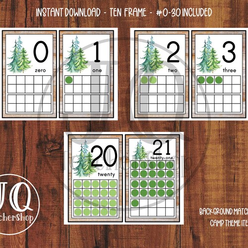 Printable Woodland Theme Alphabet Wall Posters Classroom - Etsy