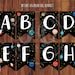 Printable Space Theme Banner, Full Alphabet and Numbers, Classroom ...