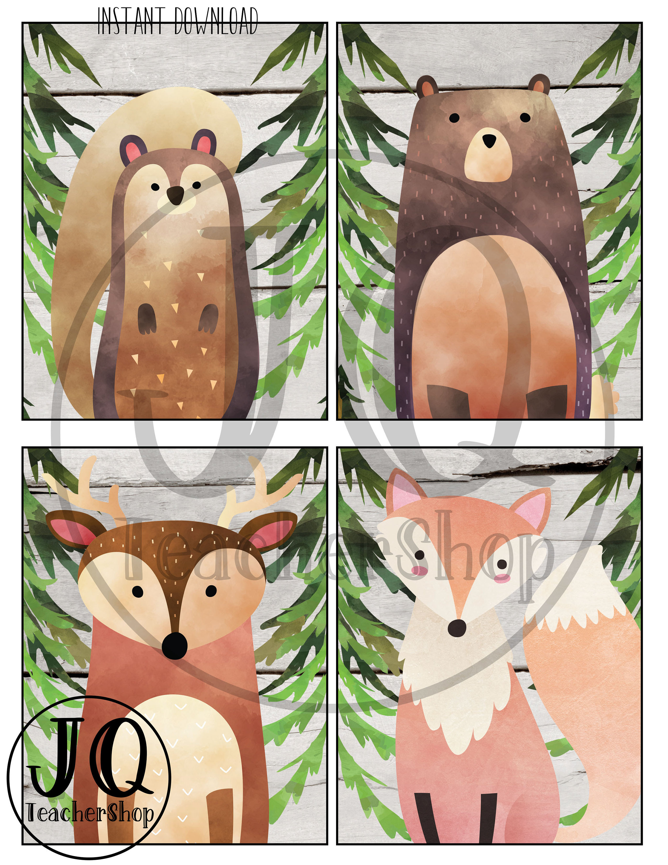 Printable Welcome Woodland Theme Banner, Forest Theme Classroom ...