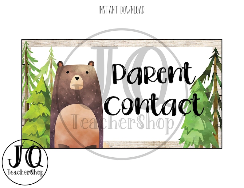 Printable, Woodland Theme Behavior Chart, Classroom Behavior Clip Chart ...