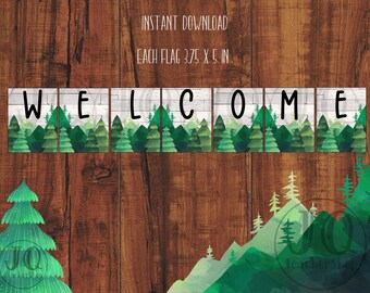 Printable Welcome Banner, Welcome Back, Small Door Size Banner ...