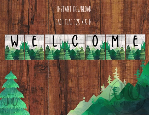 Printable Welcome Banner Welcome Back Small Door Size - Etsy Canada