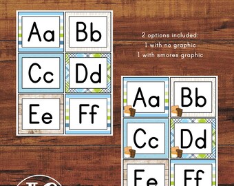 Instant Download Alphabet Word Wall Classroom Decor - Etsy