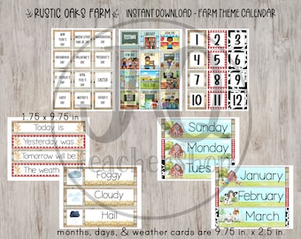 FARM THEME BIRTHDAY Bulletin Board Editable Farm Birthday - Etsy