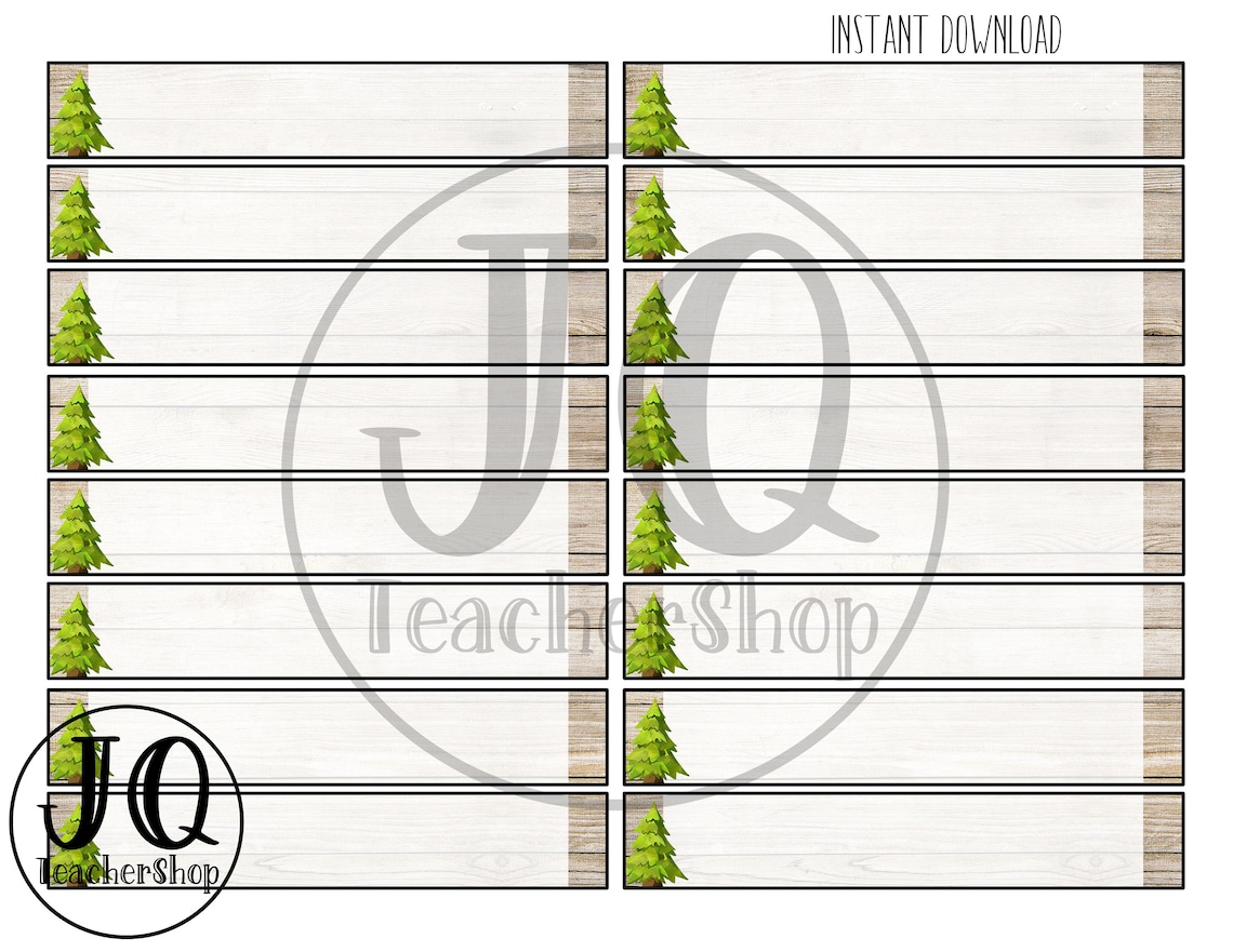 Printable Woodland Class Birthday Display Woodland Theme - Etsy