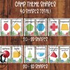 Printable Camp Theme Number Wall Posters, Camping Theme Classroom Decor ...