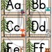 Printable Alphabet Word Wall, Classroom Decor, Woodland Alphabet Wall ...