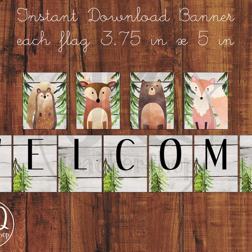 Woodland Classroom Supplies Labels editable | Etsy