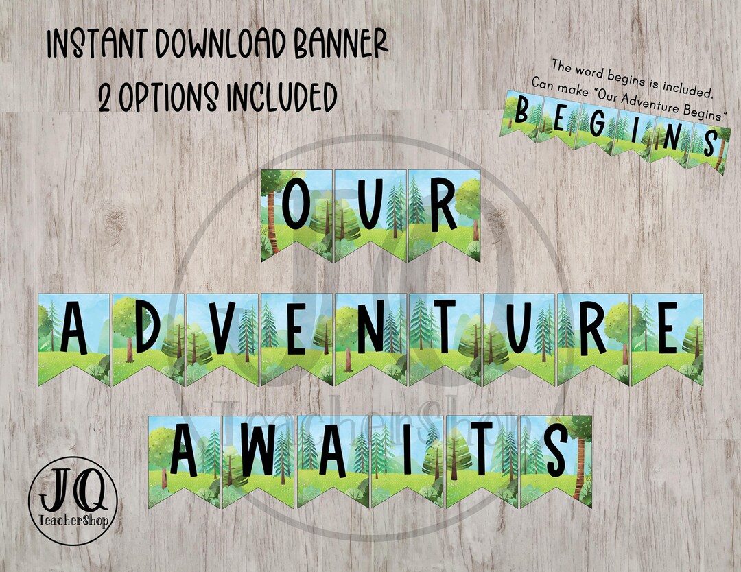 Printable Welcome Banner, Back to School Banner, Small Door Size Banner ...